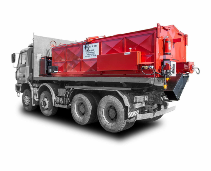 Thermo container - Tipper asphalt Thermobox ⋆ Bruno Group